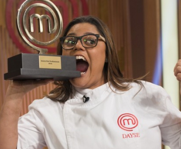 Campeã do 'MasterChef', Dayse Paparoto fala sobre críticas na atração