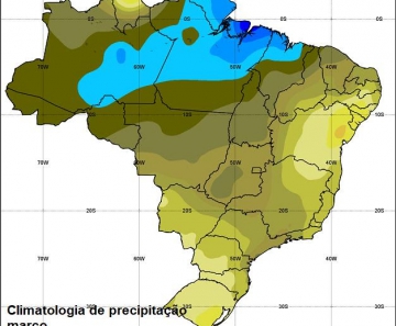 O que esperar da chuva de março no Brasil