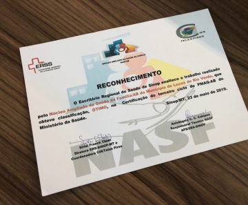 Lucas do Rio Verde recebe reconhecimento pelas atividades do NASF